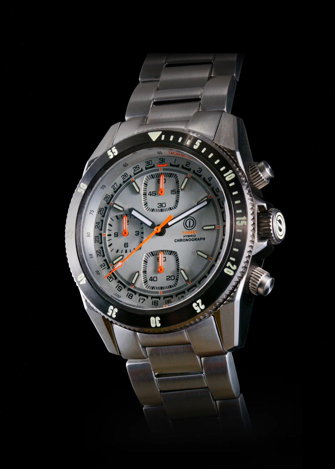 TURRET MARINE CHRONOGRAPH NIMITZ GREY TRC-03 LIMITED EDITION (PROTOTYP ...