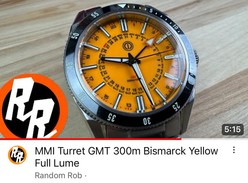 MMI WATCHES - TRADITIONAL WATCH, NON TRADITIONAL DESIGN