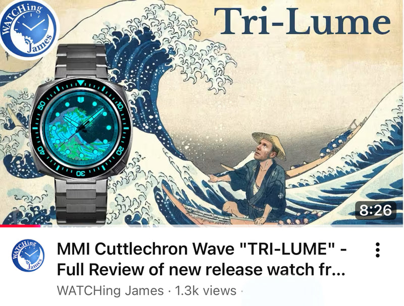 MMI WATCHES - TRADITIONAL WATCH, NON TRADITIONAL DESIGN