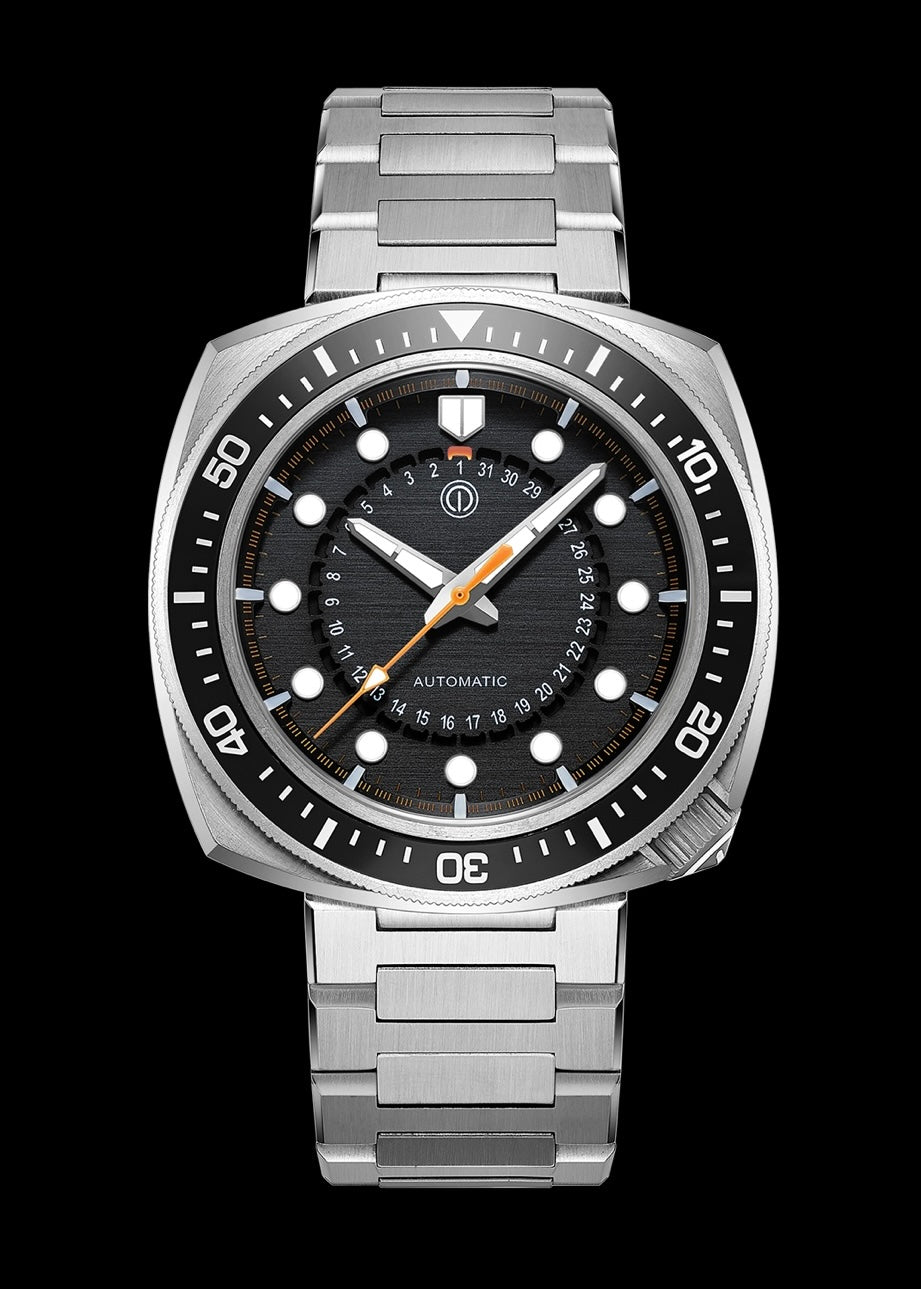 CUTTLECHRON 316L SS BLACK MODEL: CCS-01 – MMI WATCHES