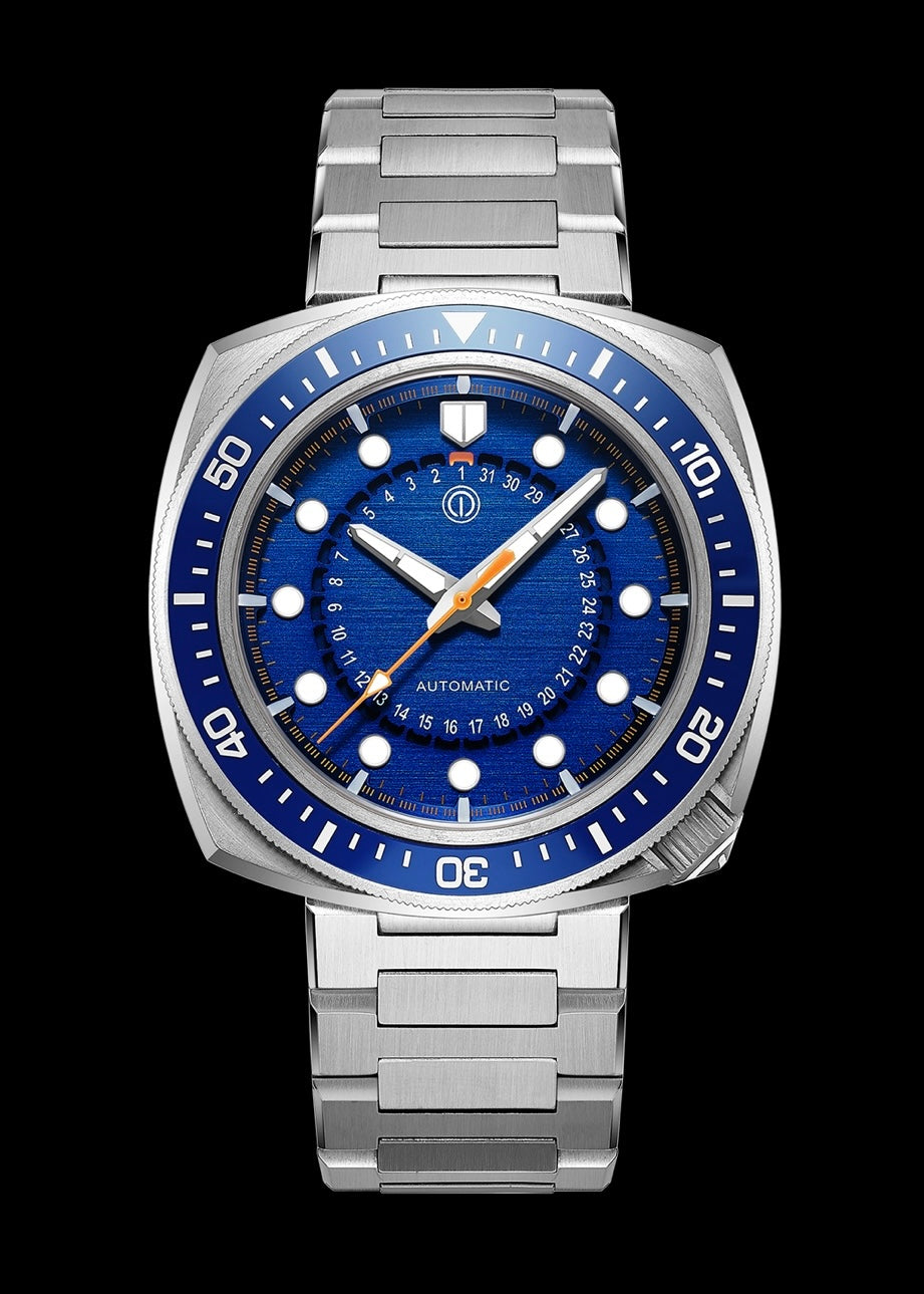 CUTTLECHRON 316L SS BLUE MODEL: CCS-03 – MMI WATCHES