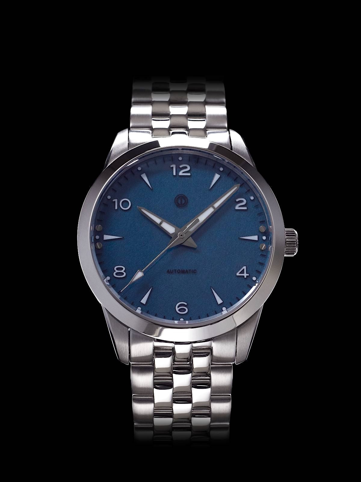 AWAGAMI FACTORY X MMI WATCHES: "BLUE WASHI DIAL" MODEL NL-02