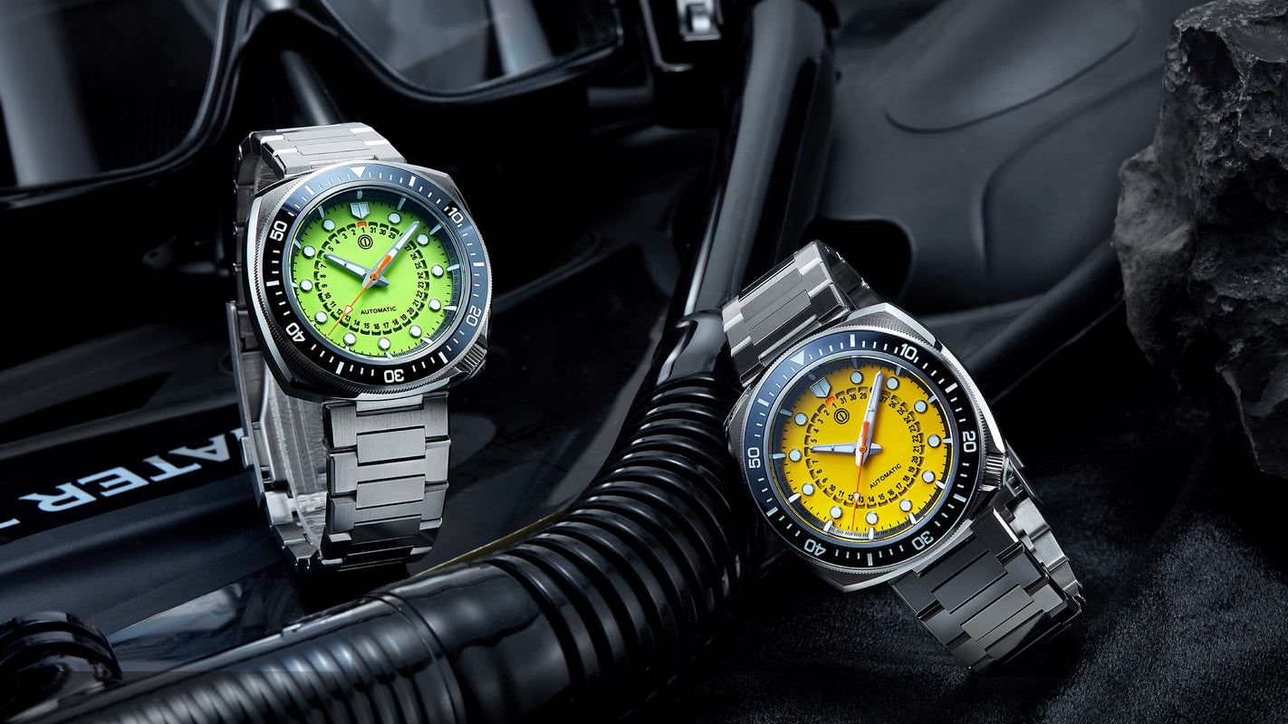 MMI WATCHES - TRADITIONAL WATCH, NON TRADITIONAL DESIGN
