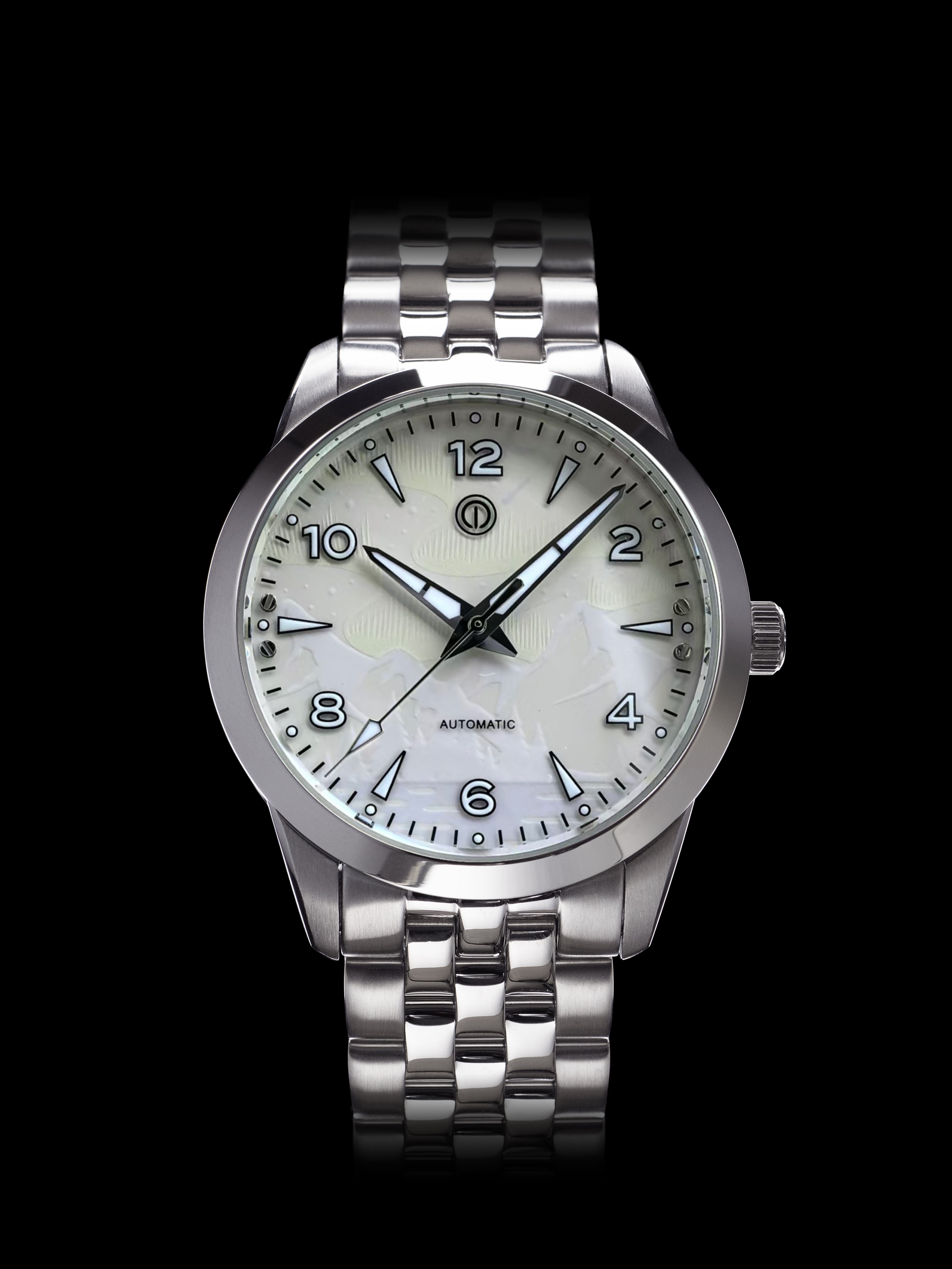 NOR-LIGHT II (TRI-LUME) : "WHITE NO DATE SAPPHIRE DIAL" MODEL NL-20 (2 ...