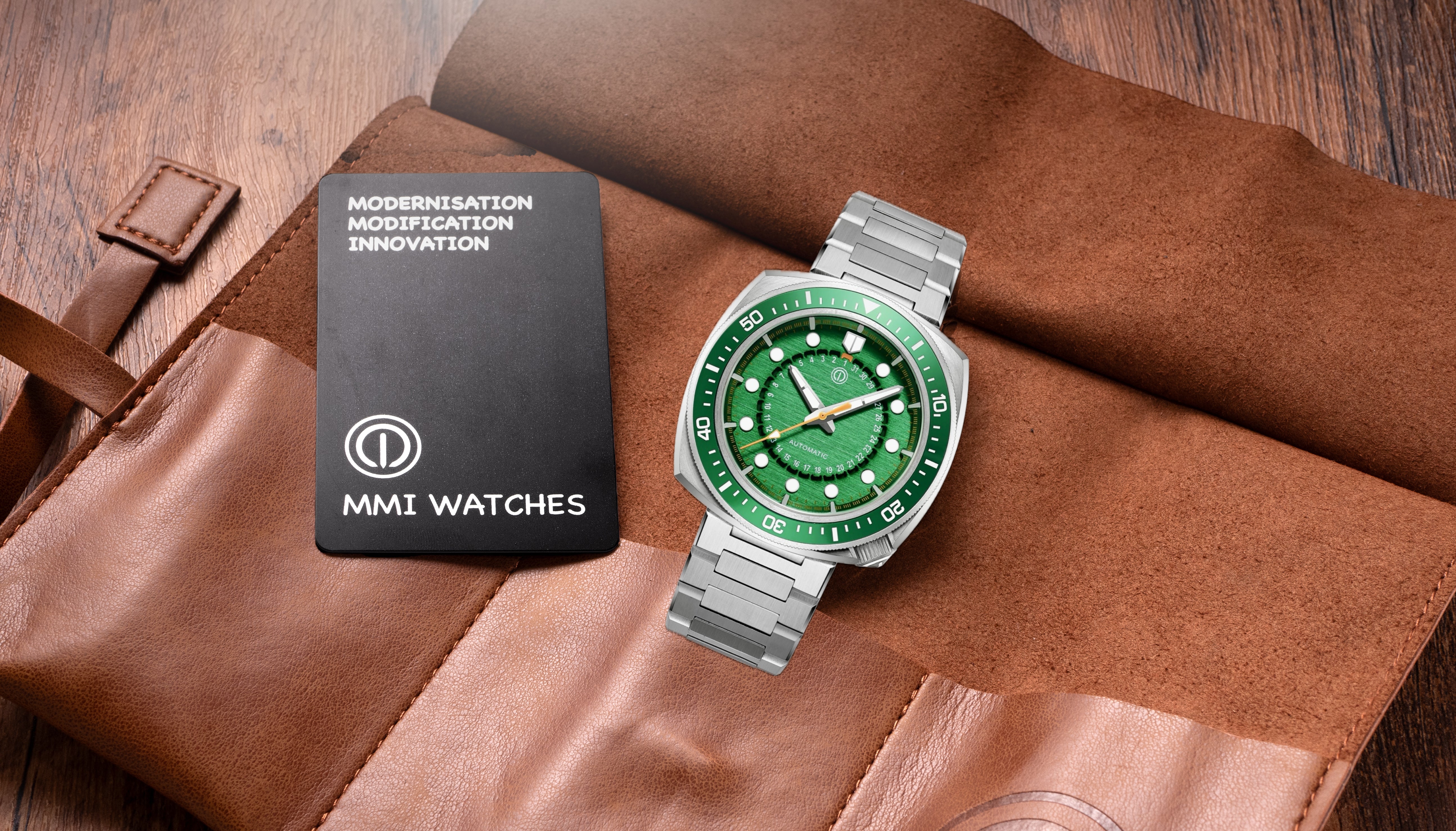 CUTTLECHRON WAVE 316L SS (TRI-LUME) MODEL: CCS-10 – MMI WATCHES